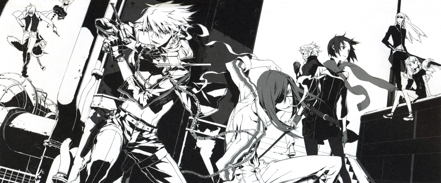 miwa shirow dogs badou nails bishop (dogs) fuyumine naoto haine ...