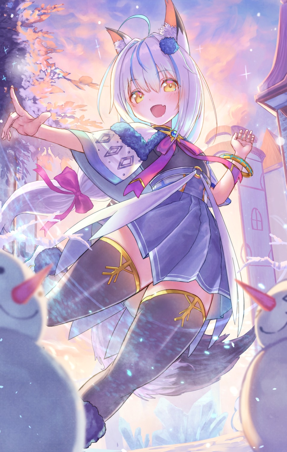 gore (white gore) animal ears tail thighhighs | #551194 | yande.re