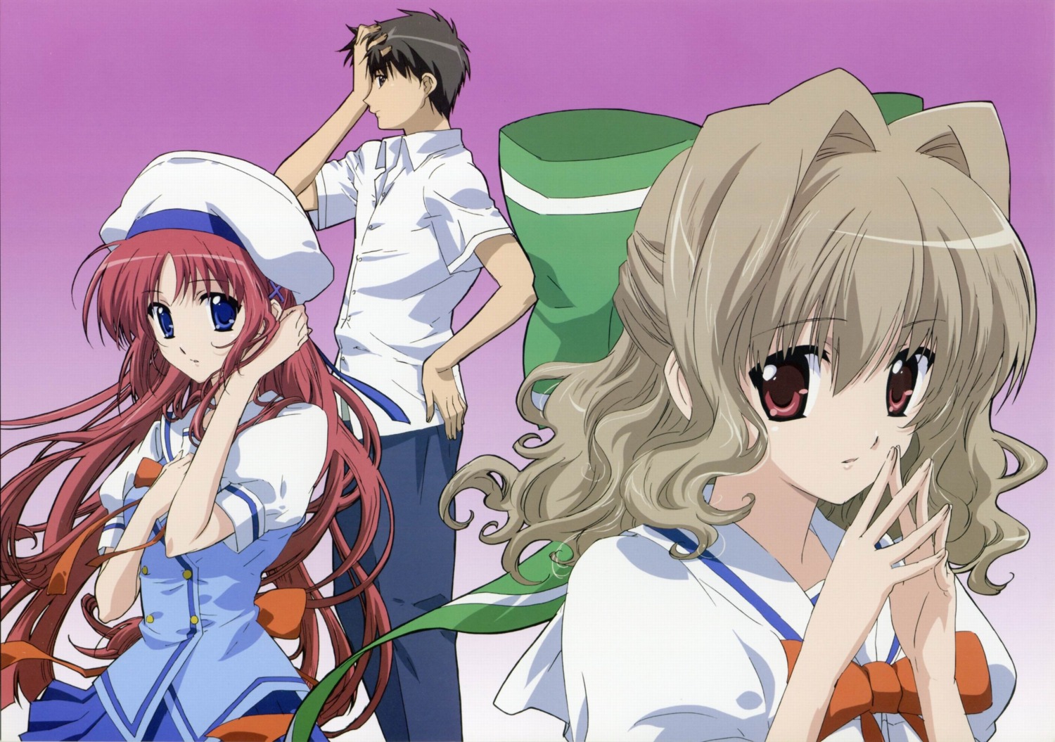 da capo da capo (series) aisia asakura junichi shirakawa kotori seifuku ...