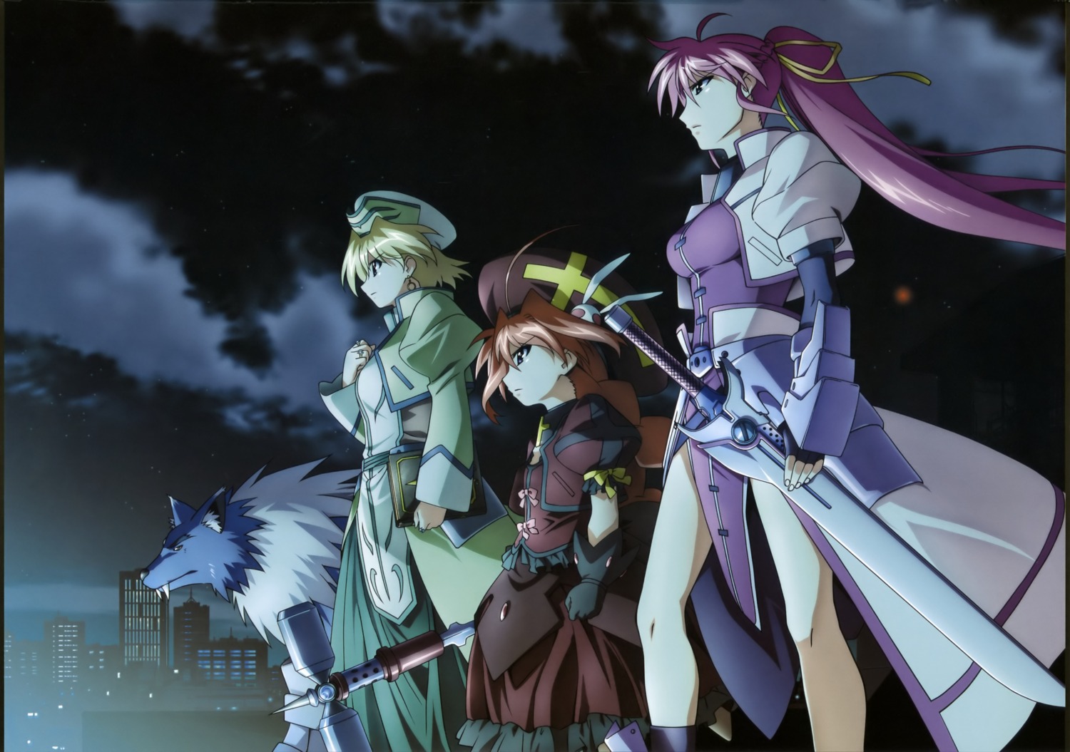 okuda yasuhiro mahou shoujo lyrical nanoha mahou shoujo lyrical nanoha ...