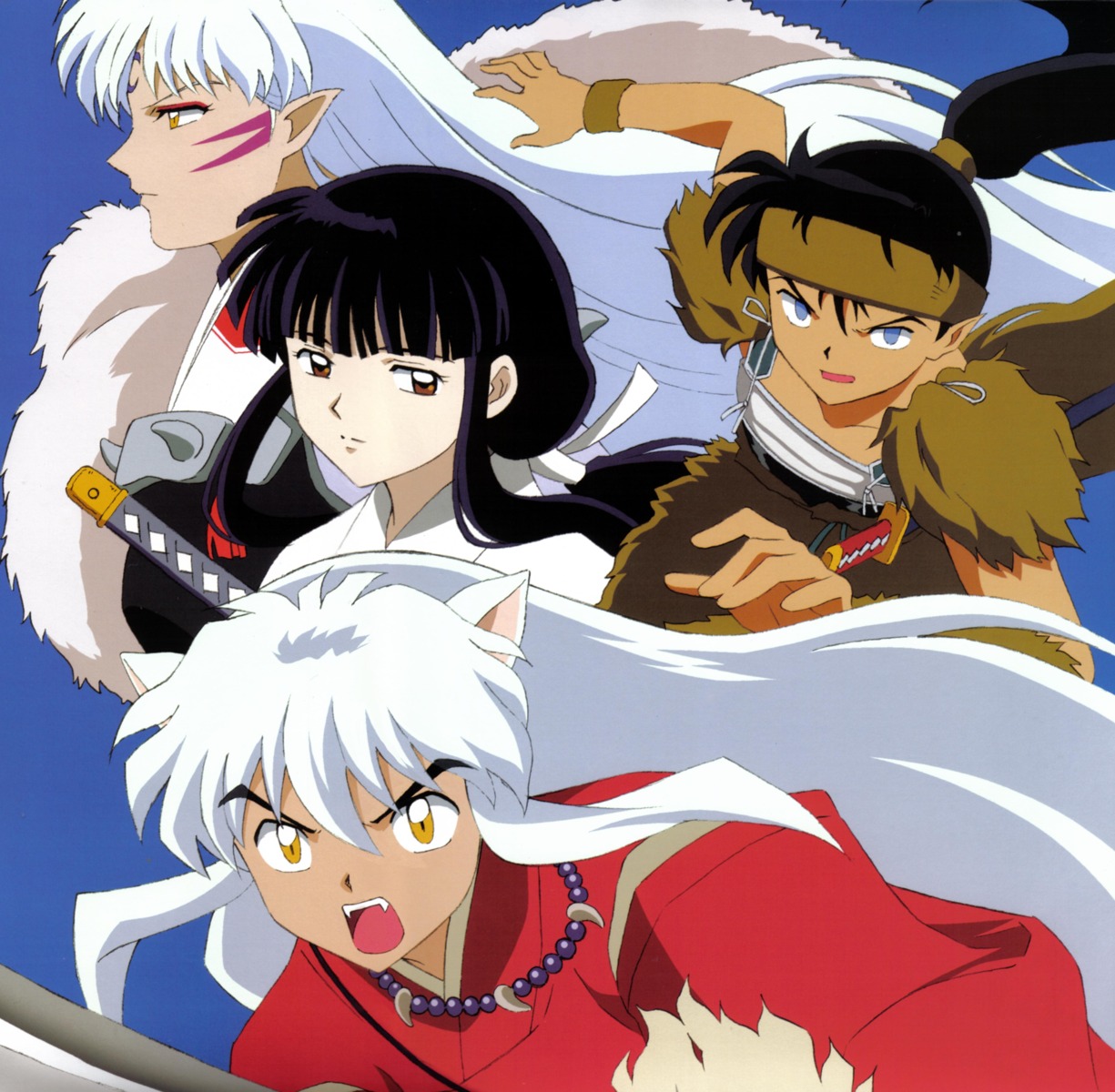inuyasha inuyasha (character) kikyou (inuyasha) kouga sesshoumaru ...