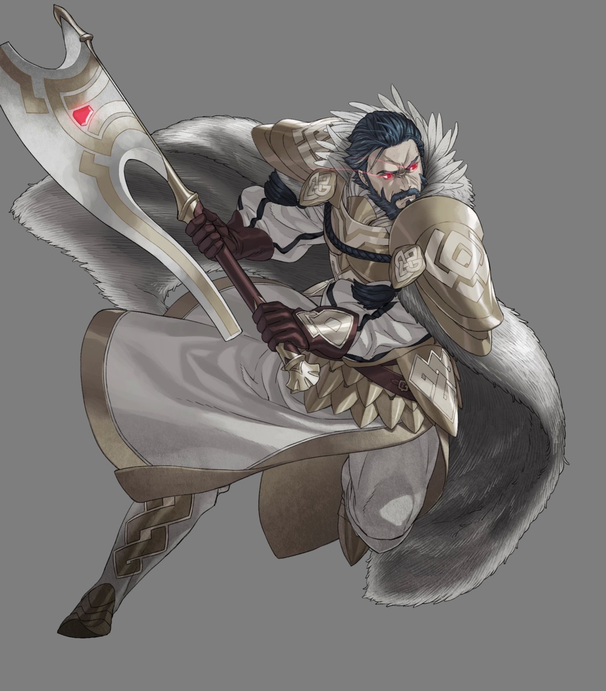 nintendo kozaki yuusuke fire emblem fire emblem heroes gustav (fire ...