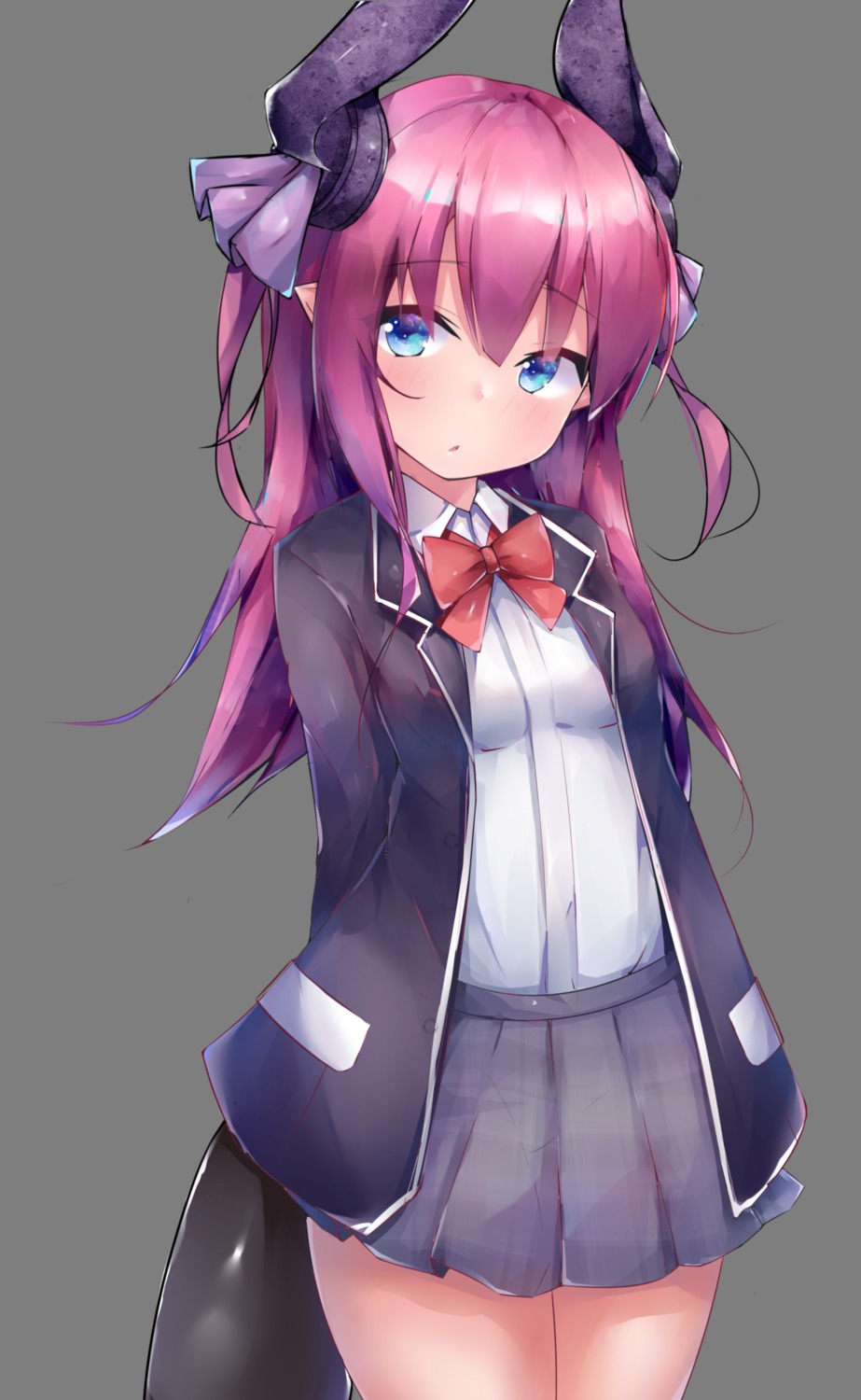 twiska (doubitian) fate/grand order elizabeth bathory horns pointy ears ...