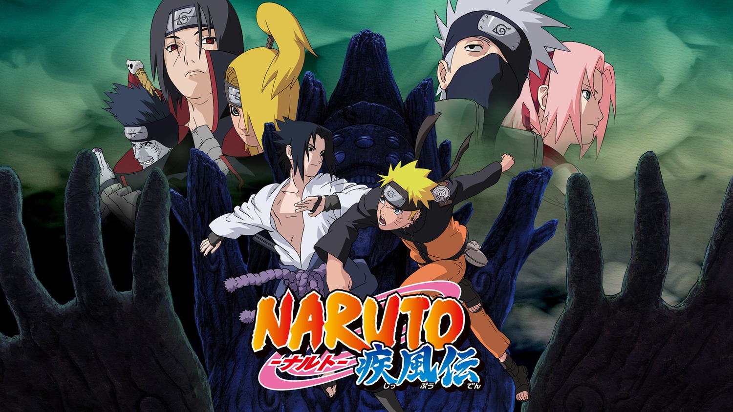 nishio tetsuya naruto shippuden deidara haruno sakura hatake kakashi ...