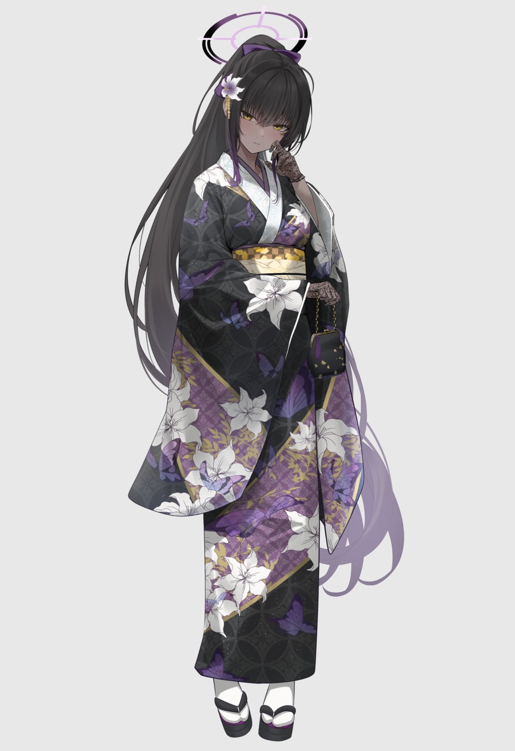 koisuke blue archive kakudate karin halo kimono | #1228569 | yande.re