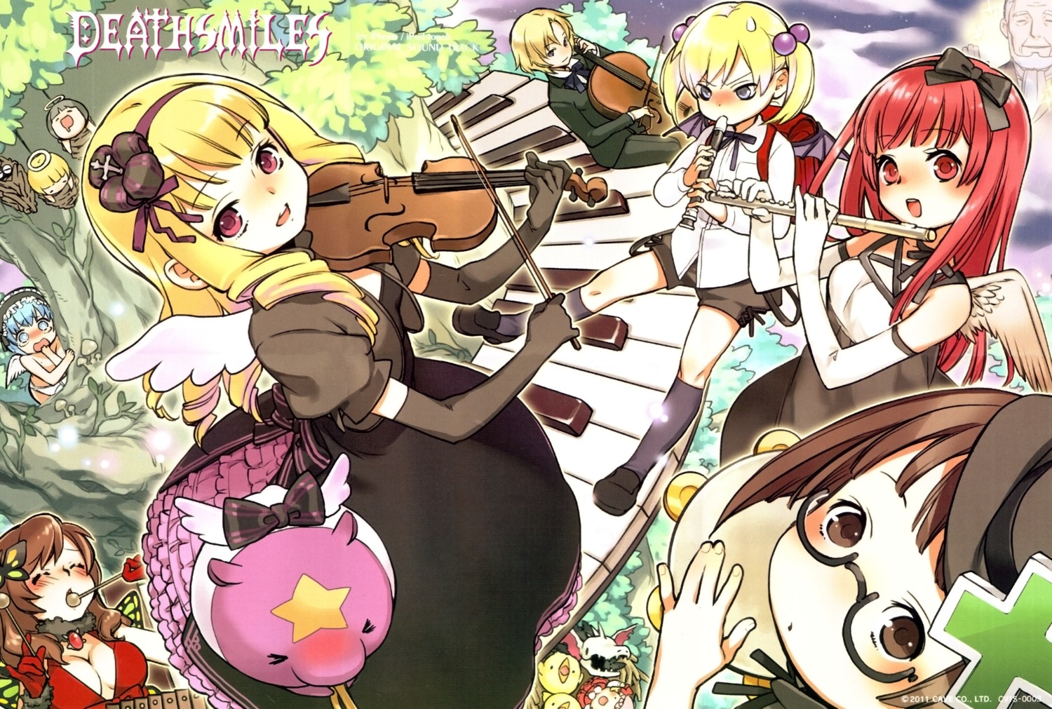 deathsmiles casper follet roza sakyura windia dress gothic lolita ...