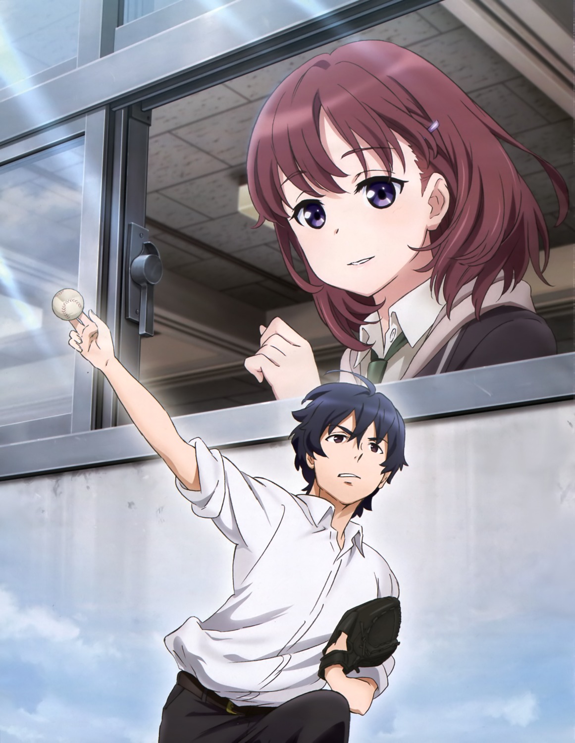 just because! izumi eita natsume mio baseball seifuku | #413161 | yande.re