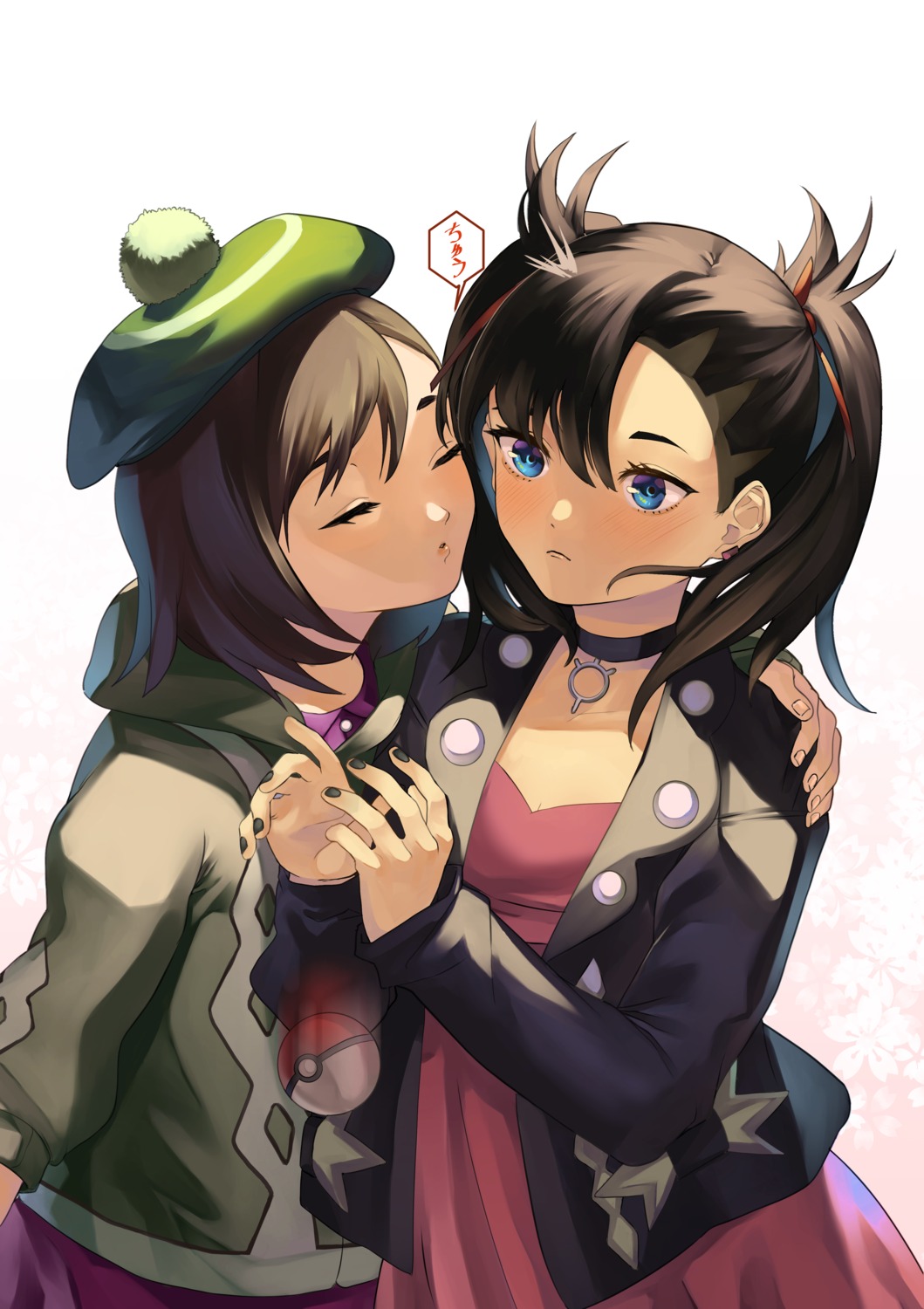 eredhen pokemon pokemon swsh mary (pokemon) yuuri (pokemon) dress yuri ...