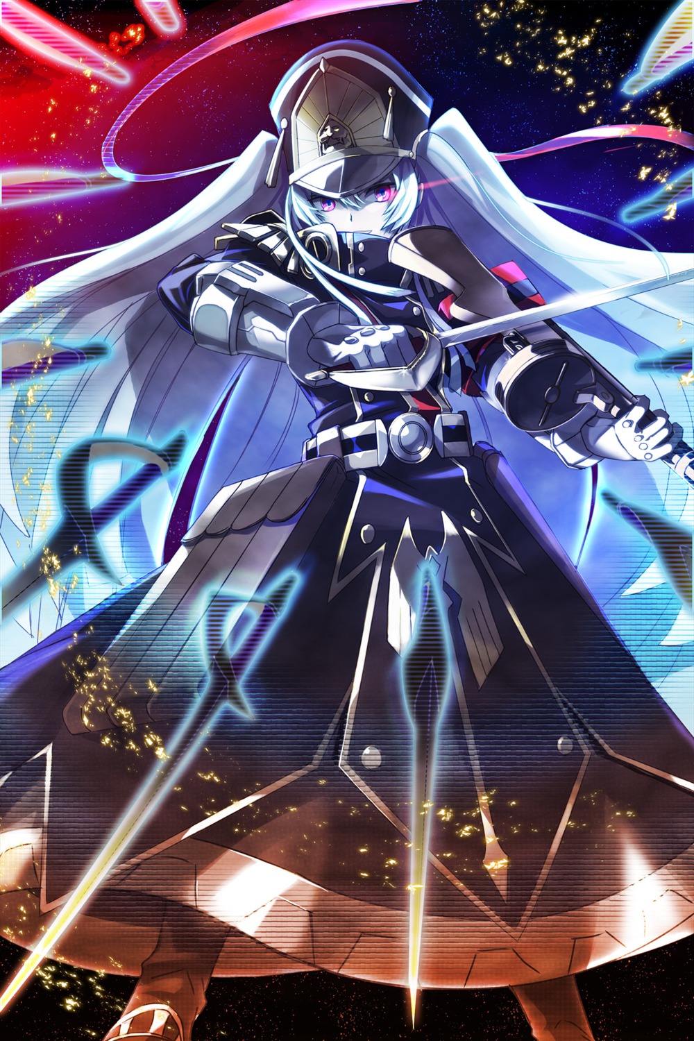 ripodpotato re:creators altair (re:creators) armor dress sword ...