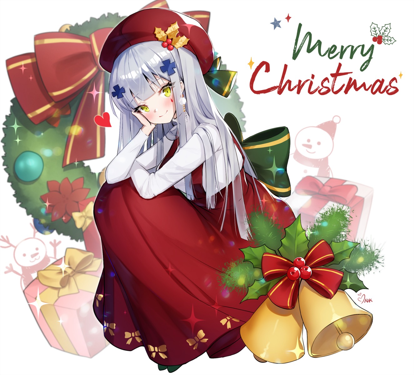ankkoyom girls frontline hk416 (girls frontline) christmas dress ...