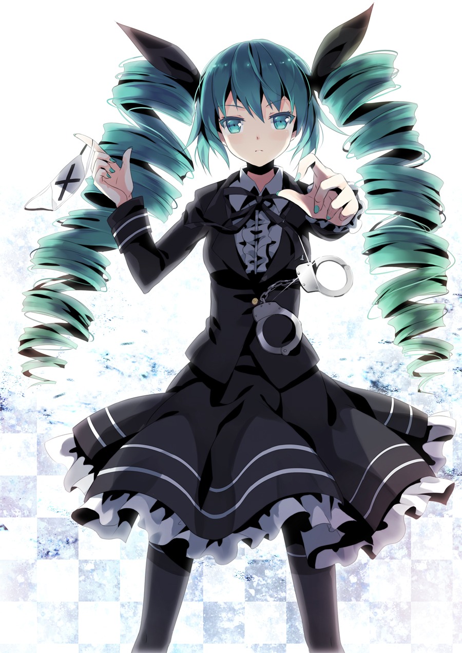 nyanya himitsu keisatsu (vocaloid) vocaloid hatsune miku dress ...