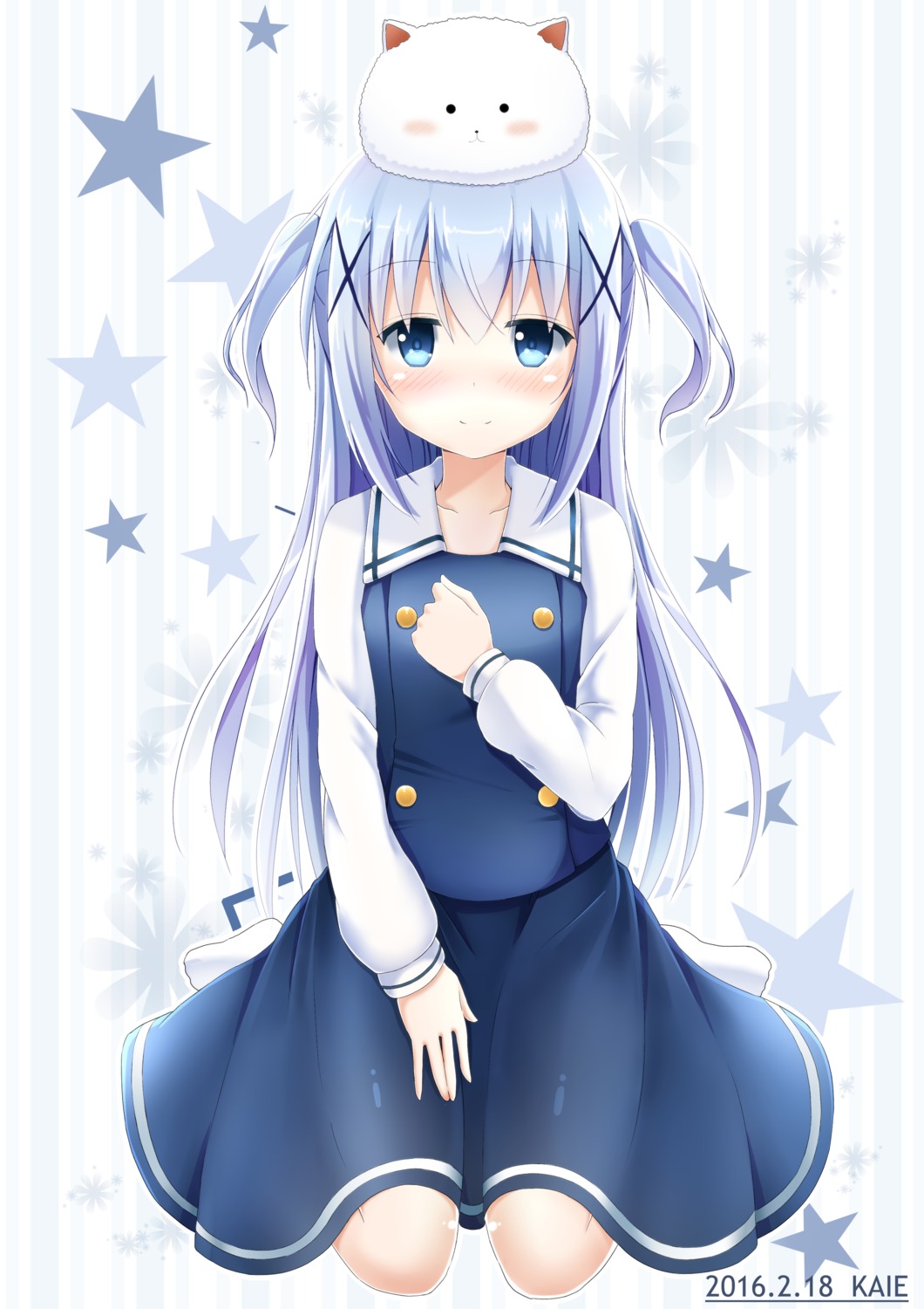 kaieee gochuumon wa usagi desu ka? kafuu chino tippy (gochiusa) seifuku ...