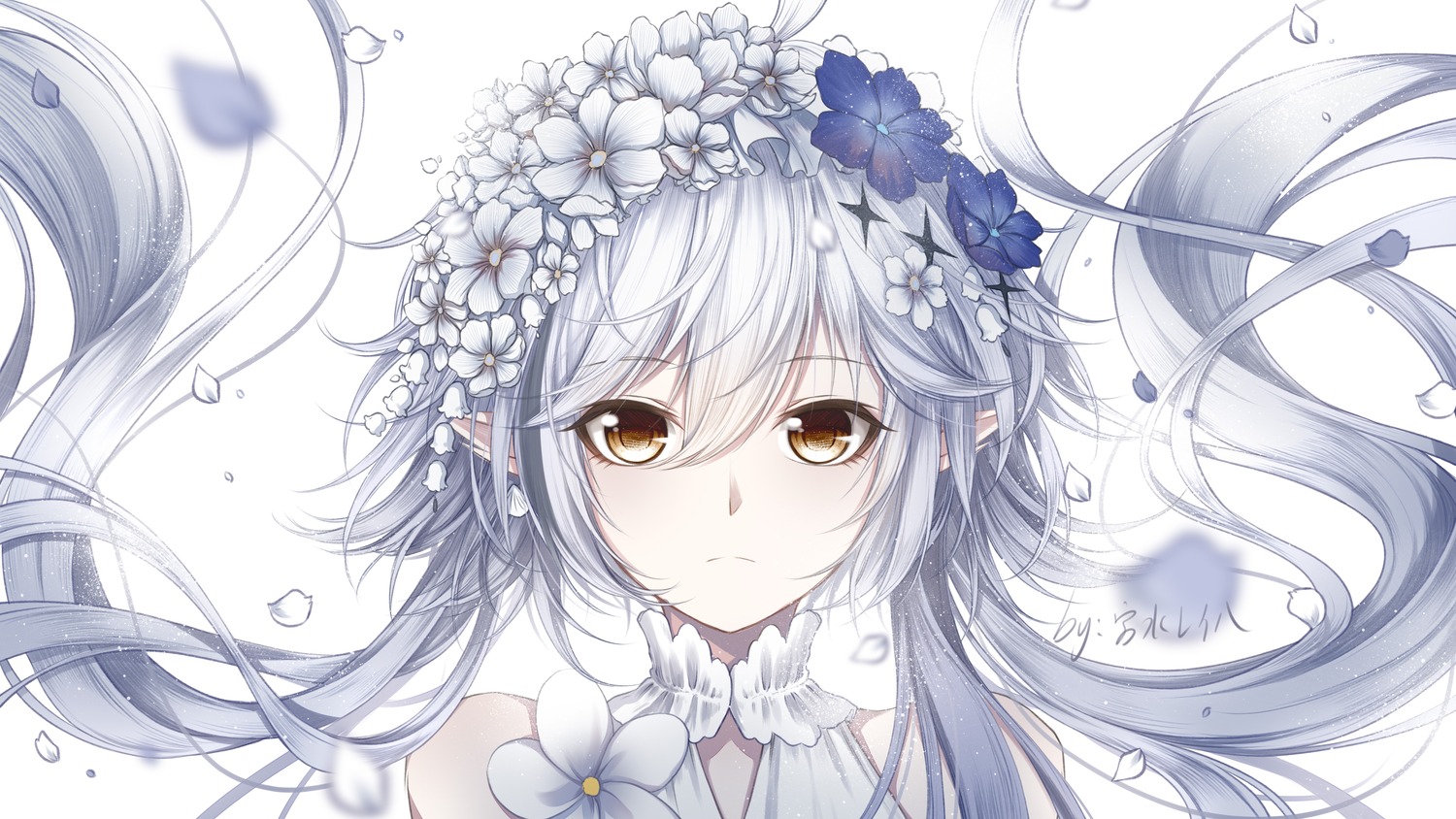 miyamizu reiha arknights tomimi (arknights) pointy ears | #1068084 ...