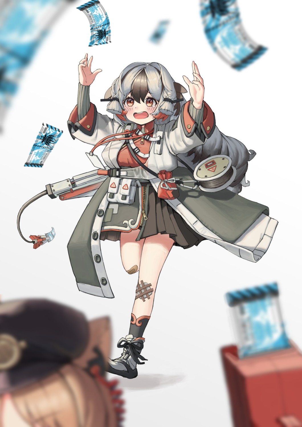 dong ji arknights snowsant (arknights) swire (arknights) animal ears ...