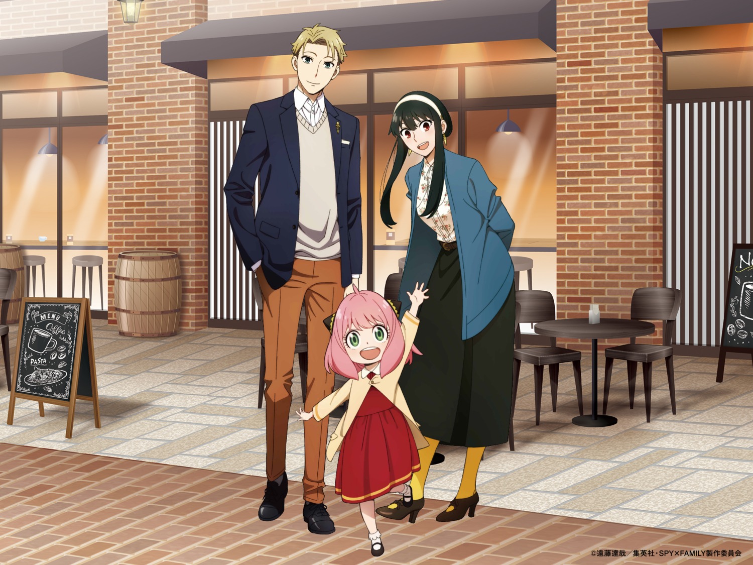 spy x family anya forger loid forger yor briar dress heels sweater ...