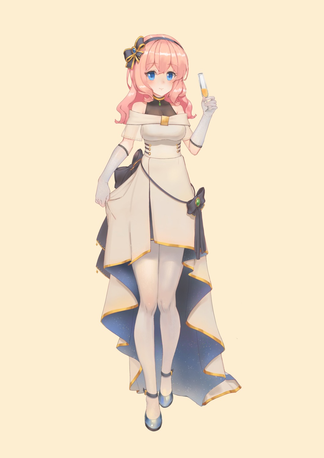 azur lane leander (azur lane) cleavage dress pantyhose see through ...