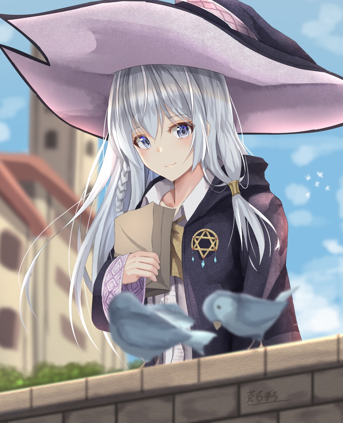 majo no tabitabi elaina (majo no tabitabi) landscape tagme witch ...