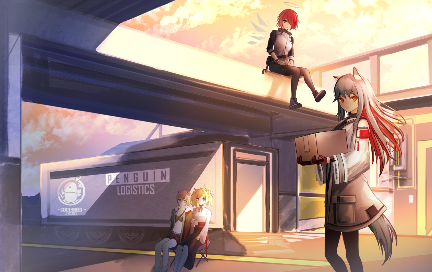 rino rea arknights croissant (arknights) exusiai (arknights) sora ...