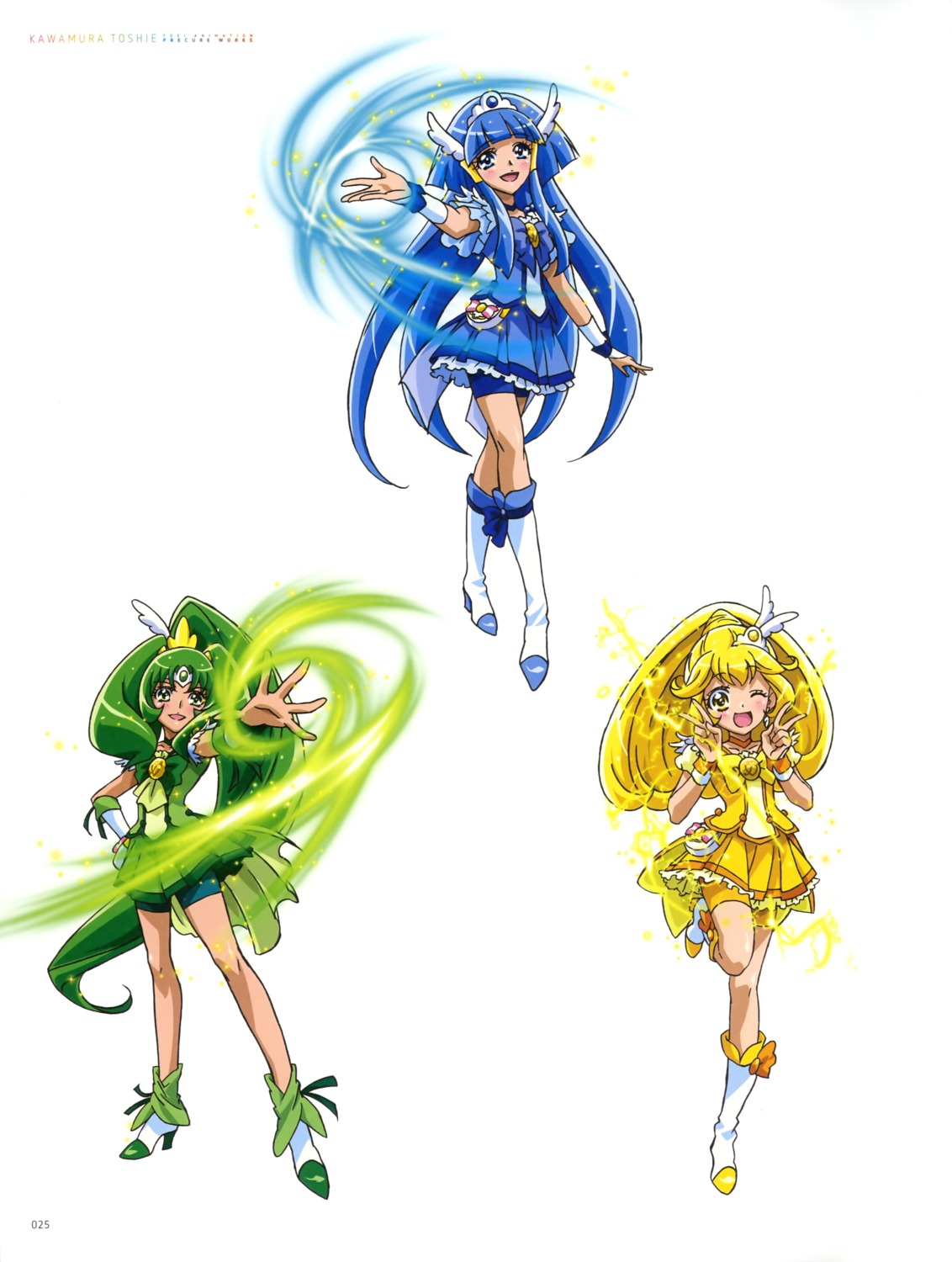 kawamura toshie pretty cure smile precure! aoki reika kise yayoi ...
