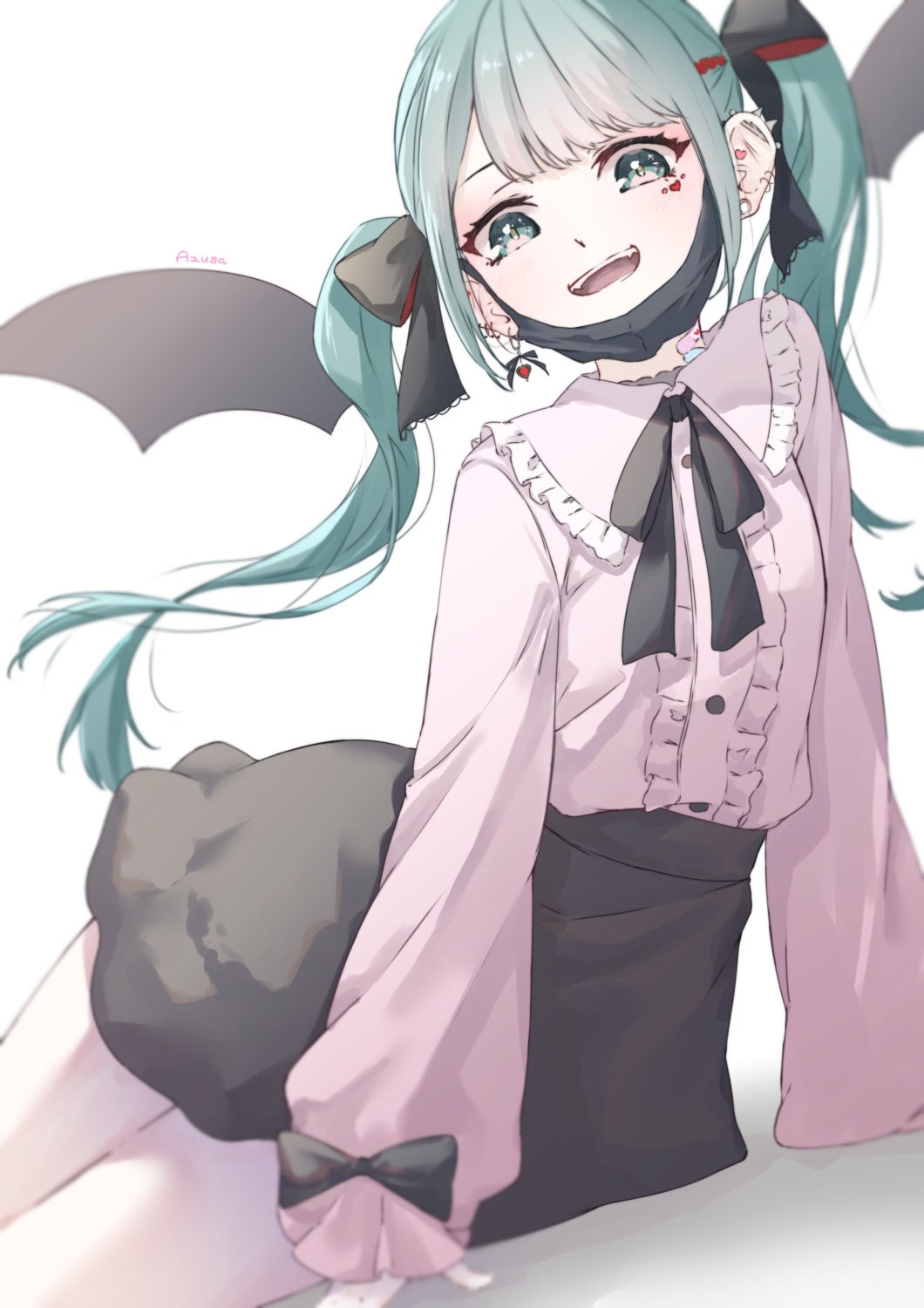 azusa (azunyan12) vampire (vocaloid) vocaloid hatsune miku bandaid ...