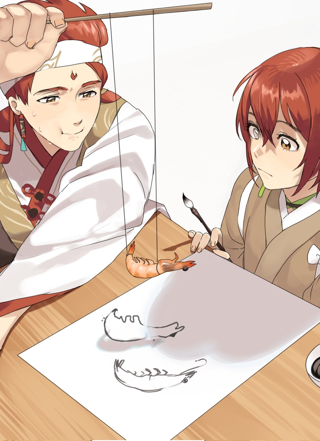 hanny (uirusu chan) onmyouji hina (hanny) shokurei heterochromia ...