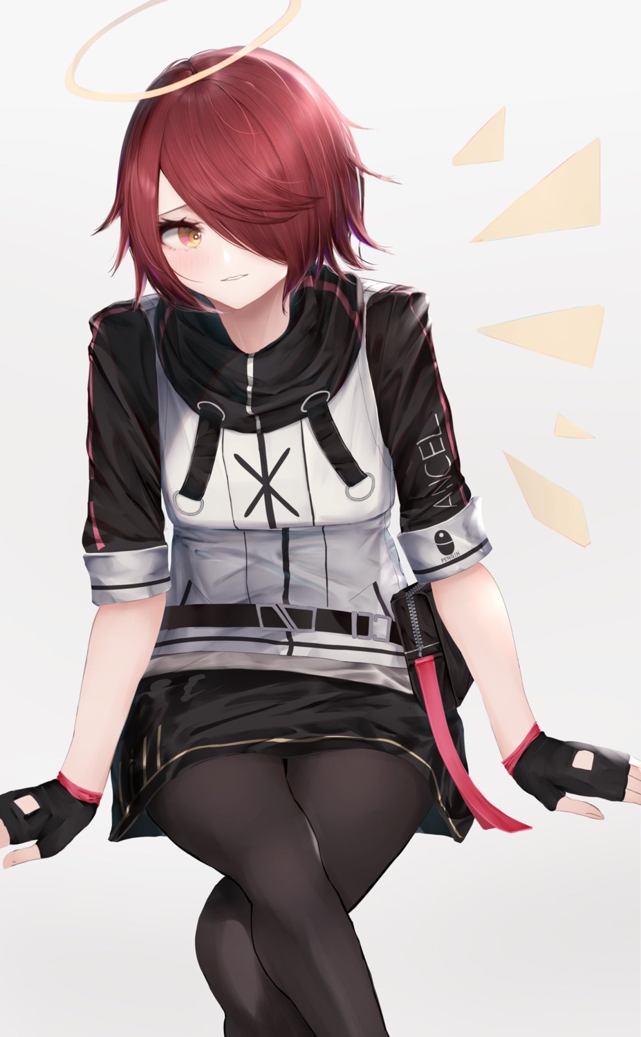 mo (mainiti omoti) arknights exusiai (arknights) angel pantyhose wings ...