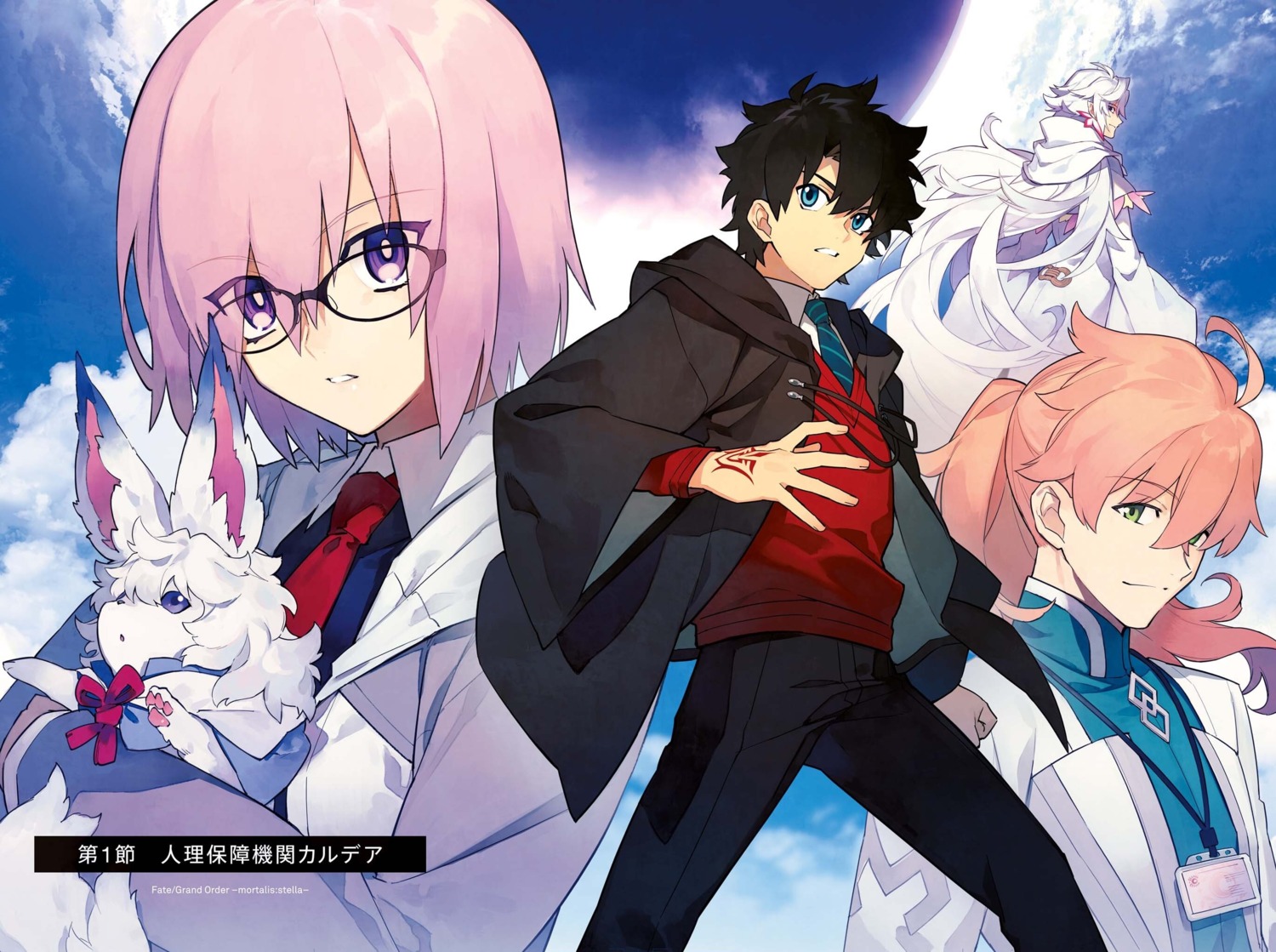 shiramine fate/grand order cath palug (fate) fujimaru ritsuka (male ...