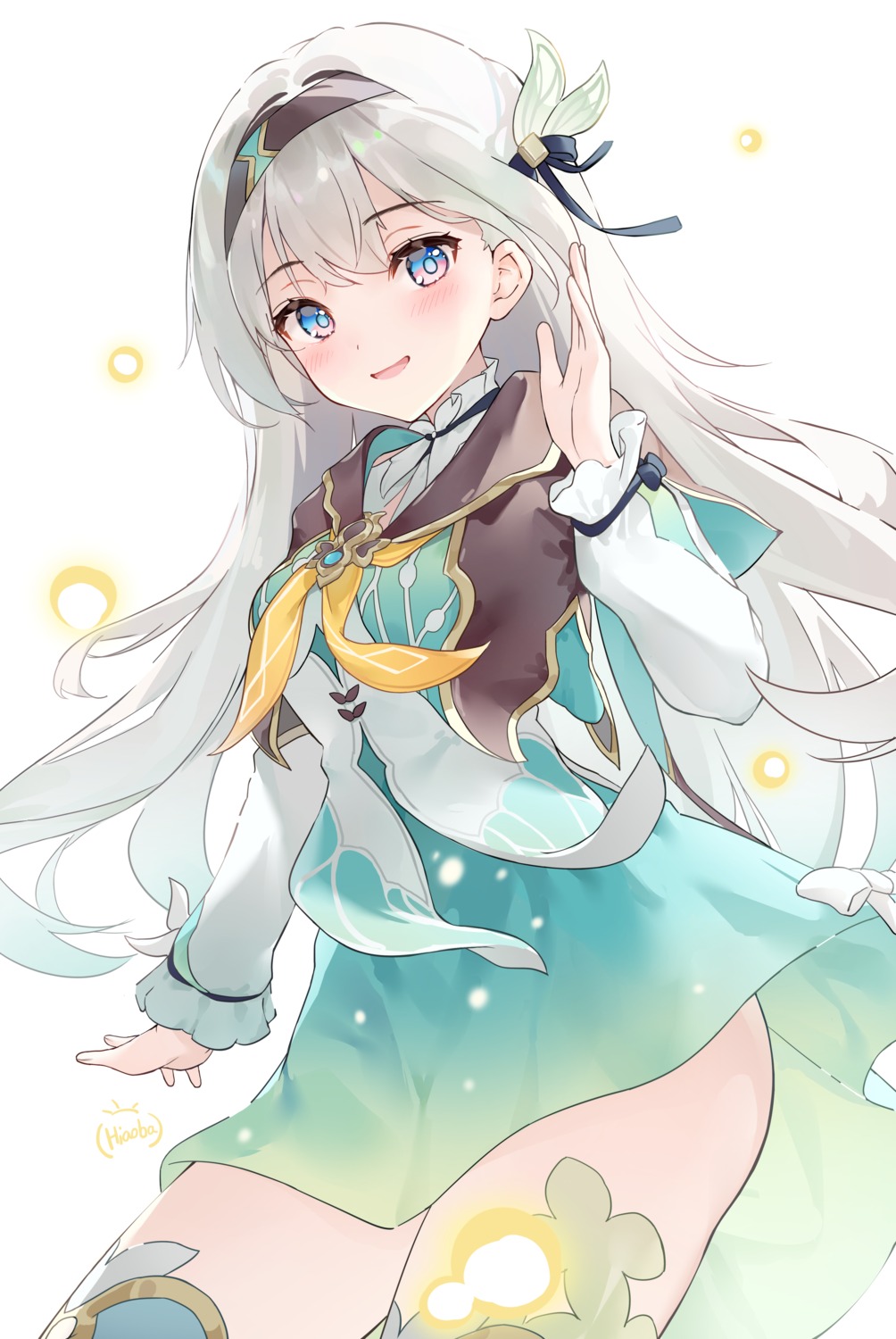 hiaoba honkai: star rail firefly skirt lift thighhighs | #1178456 ...