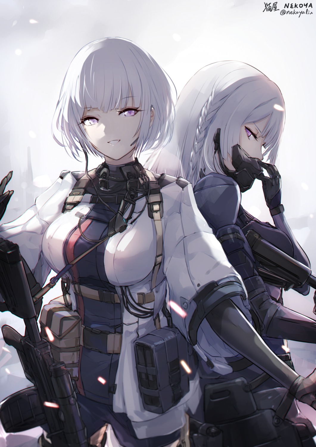 nekoya (liu) girls frontline ak-15 (girls frontline) rpk-16 (girls ...