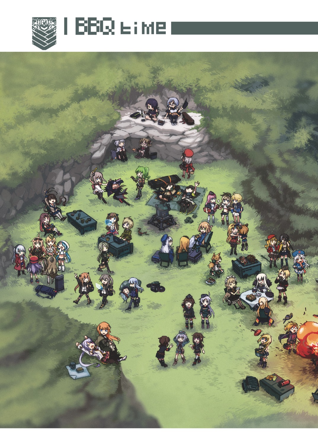 girls frontline hk416 (girls frontline) makarov (girls frontline ...