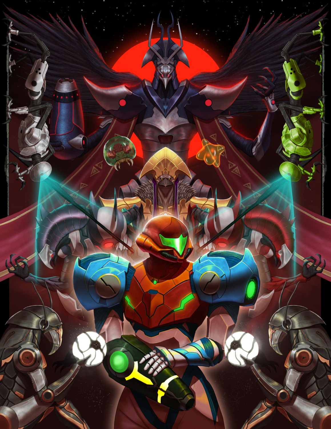 werupz metroid metroid dread e.m.m.i. metroid (creature) quiet robe ...