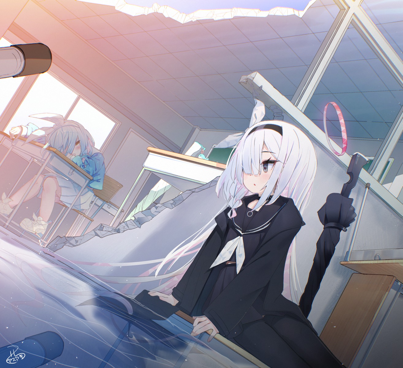 nishi yasuaki blue archive arona (blue archive) plana (blue archive ...