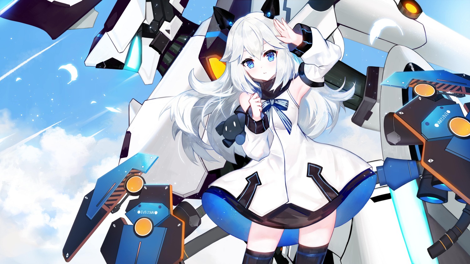 juexing (moemoe3345) final gear evelynn (final gear) breast hold dress ...