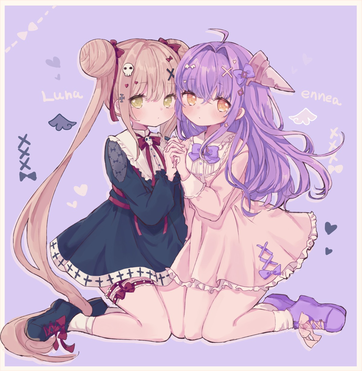 karunabaru shadowverse aenea luna (shadowverse) dress garter lolita ...