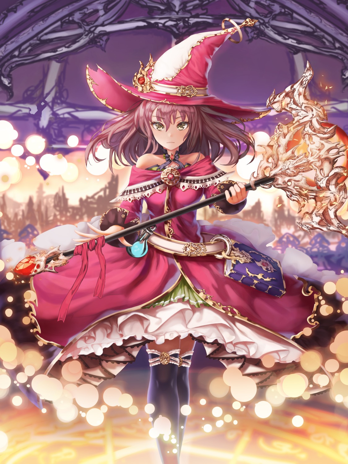 h2o (dfo) thighhighs weapon witch | #391789 | yande.re