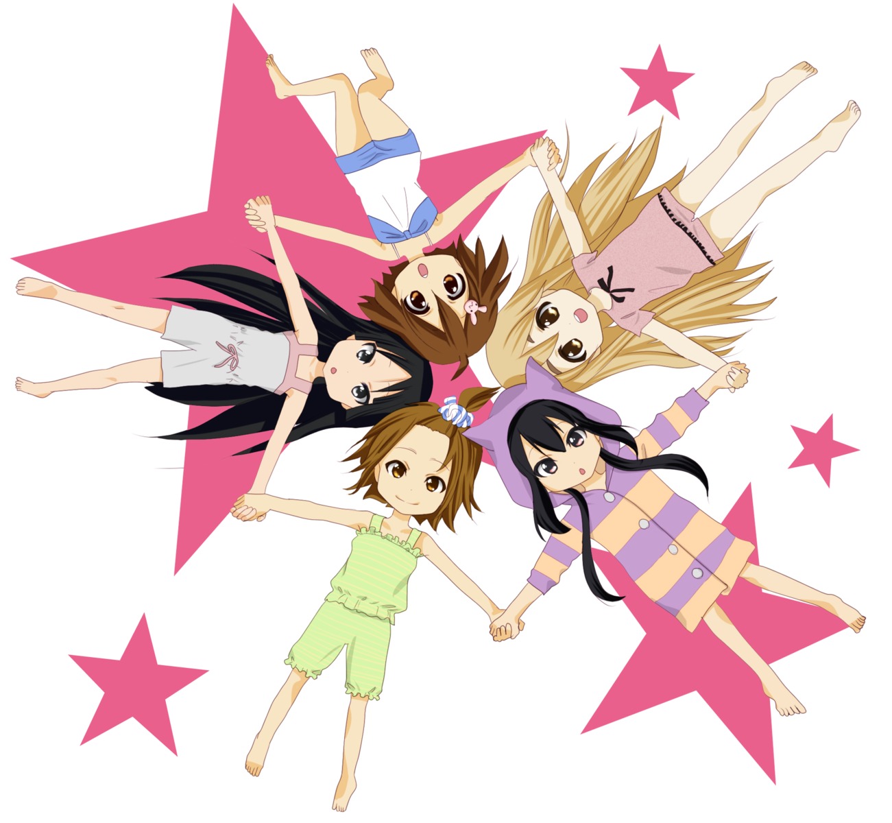 moutiko k-on! akiyama mio hirasawa yui kotobuki tsumugi nakano azusa ...
