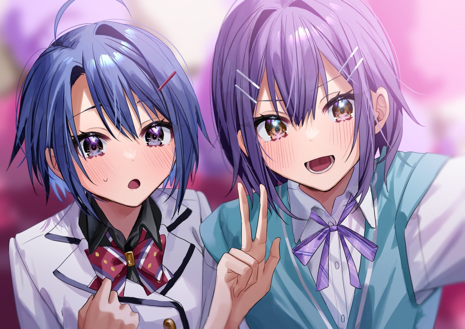 chigusa minori jitsu wa imouto deshita. akira (jitsuimo) seifuku selfie ...