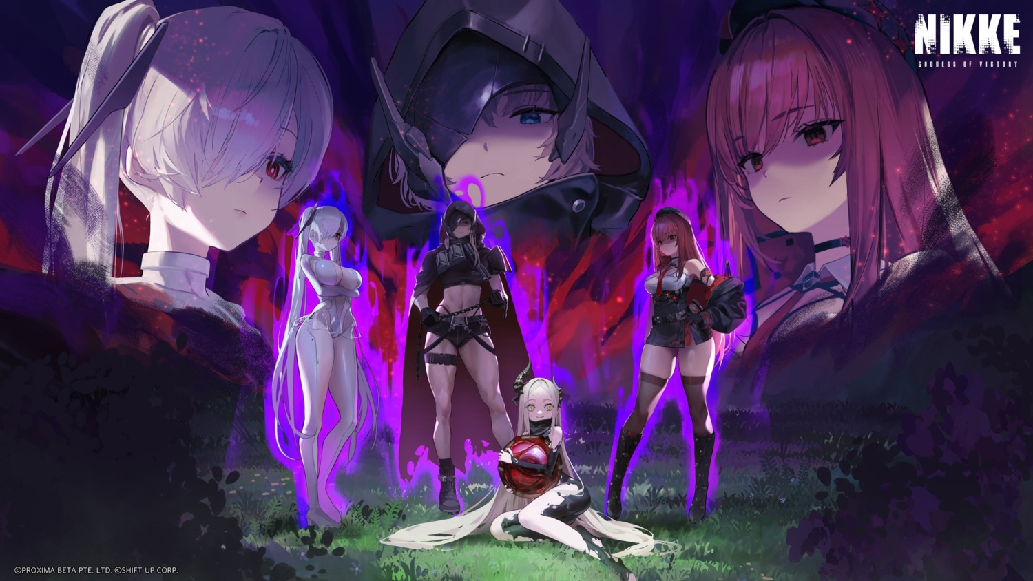 goddess of victory: nikke cinderella (nikke) grave (nikke) leviathan ...