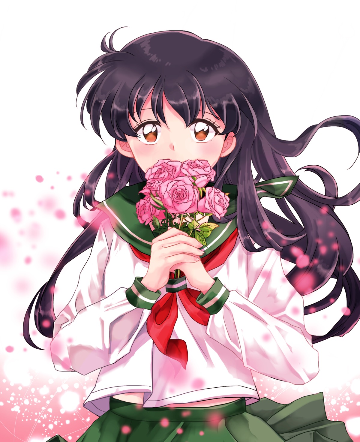 inuko (pixiv 6096383) inuyasha higurashi kagome seifuku | #475679 ...
