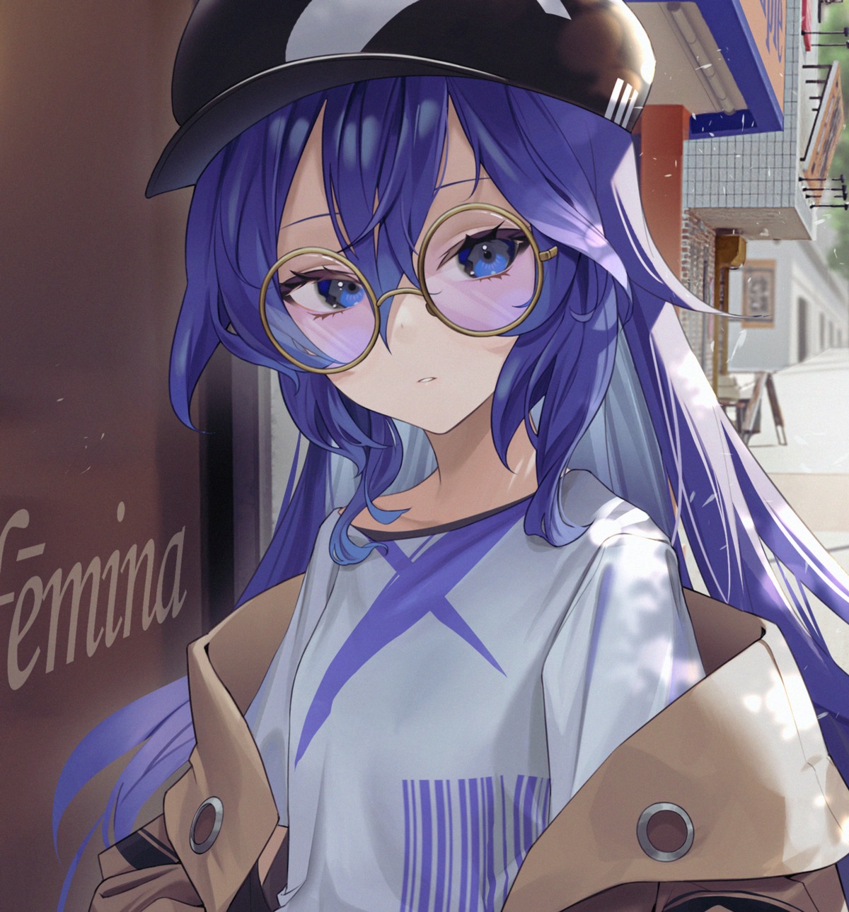 aya (lezon) touhou yorigami shion megane | #858707 | yande.re
