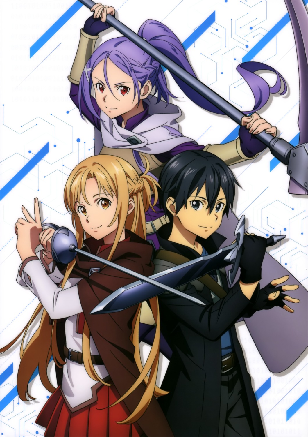 sword art online asuna (sword art online) kirito mito (sword art online ...