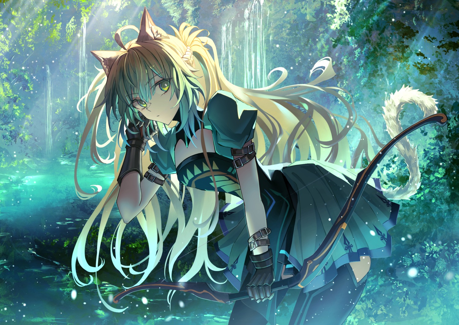 kaze minoru so-ru fate/grand order atalanta (fate) animal ears dress ...