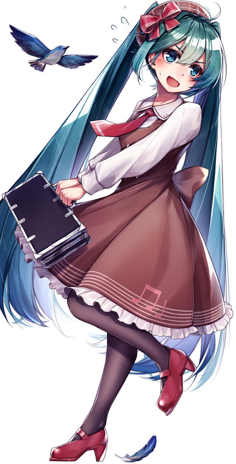 marutenmaruten piano girl (vocaloid) vocaloid hatsune miku dress heels ...