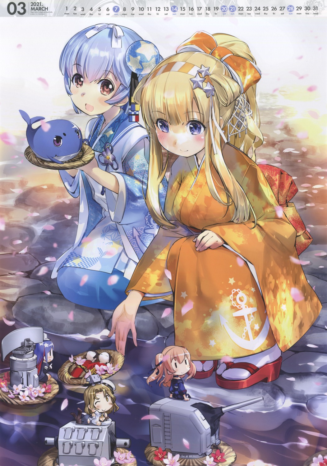 zeco kantai collection fletcher (kancolle) samuel b. roberts (kancolle ...