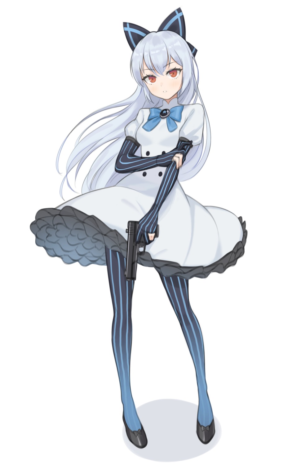 haeil2 girls frontline tokarev (girls frontline) dress gun pantyhose ...