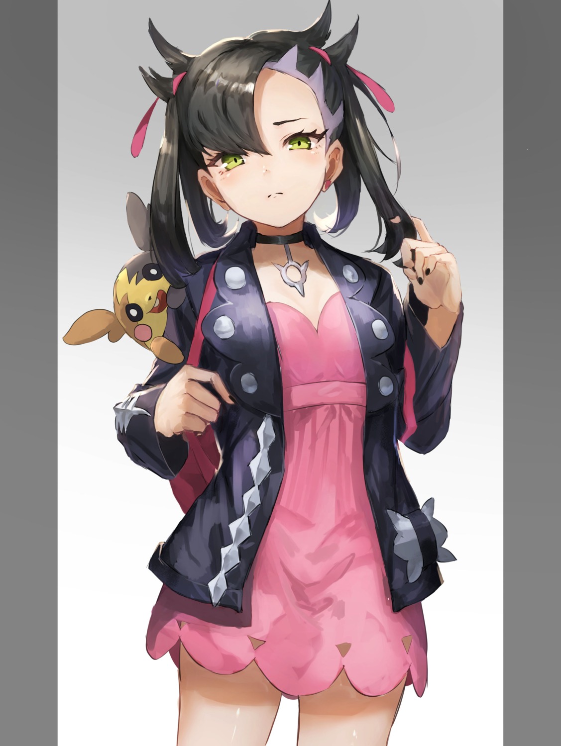 manichi pokemon pokemon swsh mary (pokemon) cleavage dress | #591873 ...