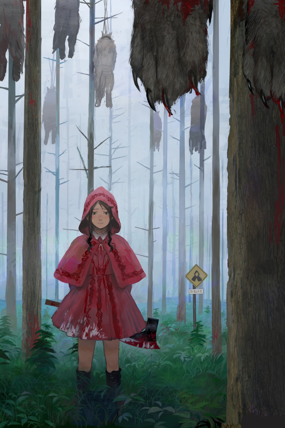 tomiya7112 little red riding hood (character) blood weapon | #388670 ...