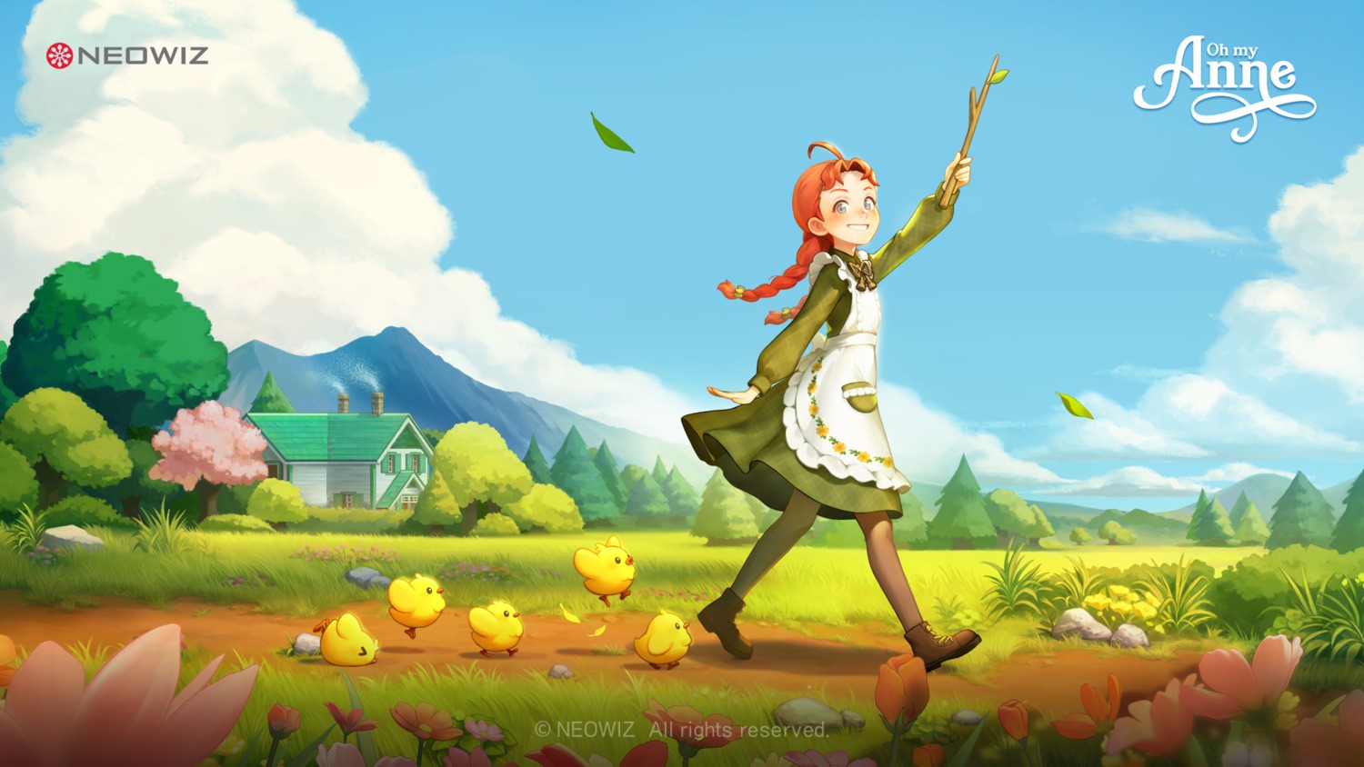 anne of green gables anne shirley dress landscape tagme wallpaper ...