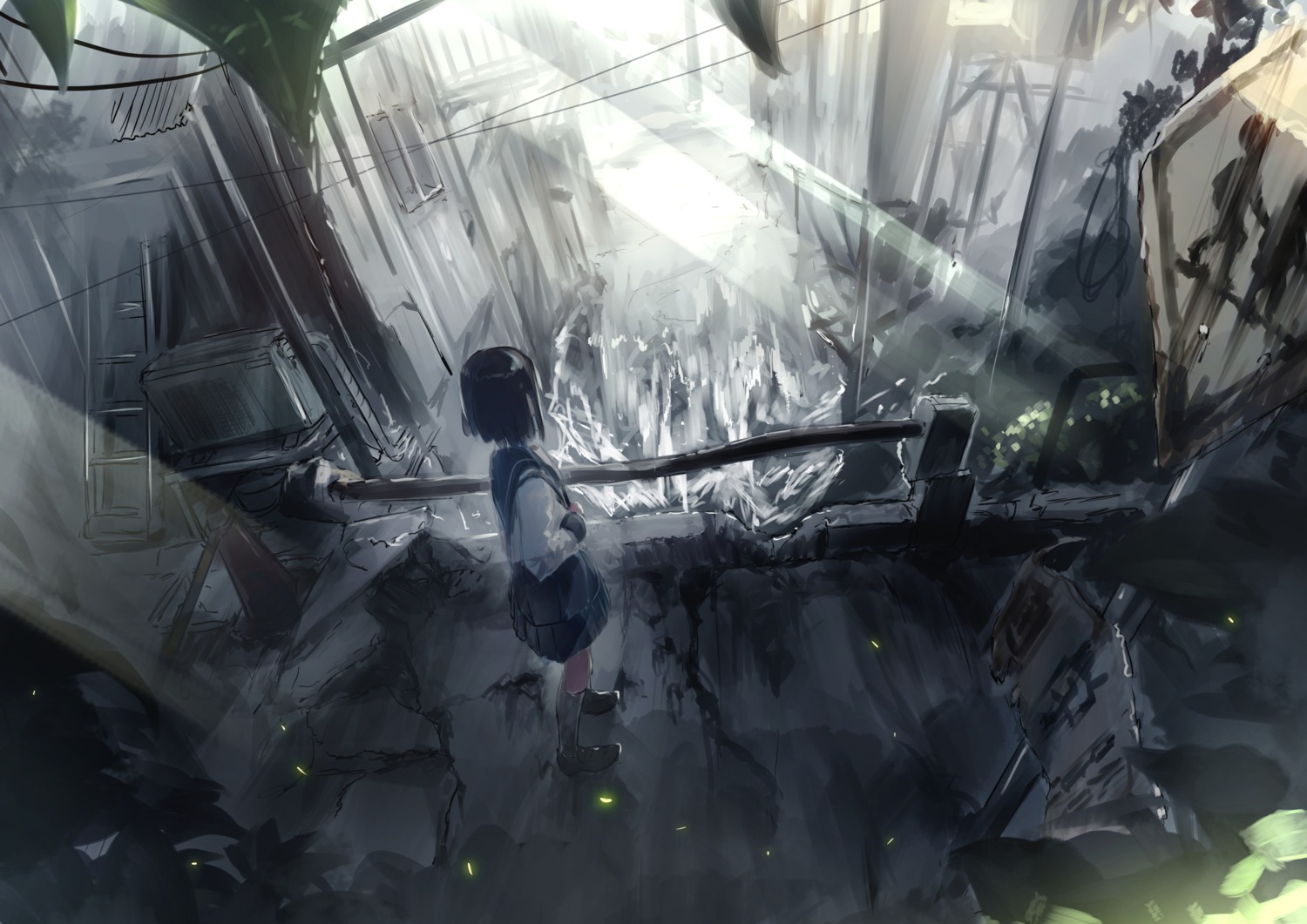 tamanegi (12030028) landscape seifuku | #737414 | yande.re