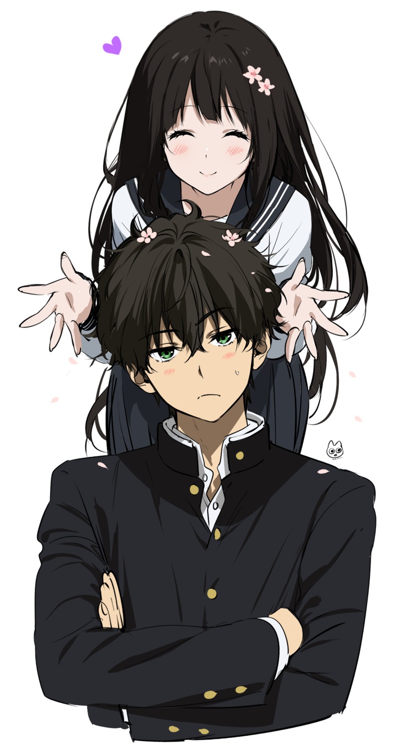 mery (yangmalgage) hyouka chitanda eru oreki houtarou seifuku ...
